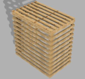 Fabriquer un cache climatiseur en bois – MagicManu