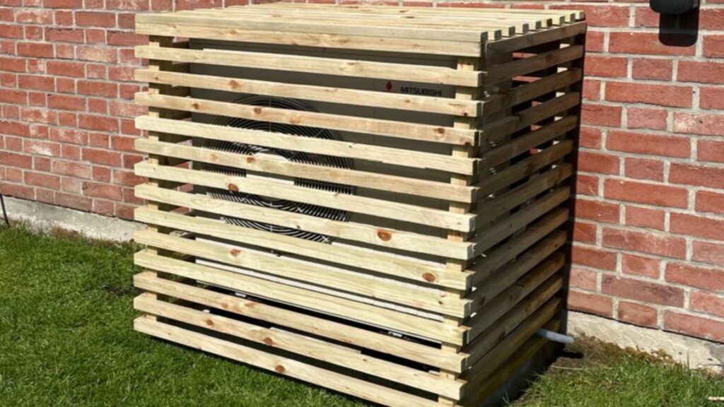 Fabriquer un cache climatiseur en bois – MagicManu