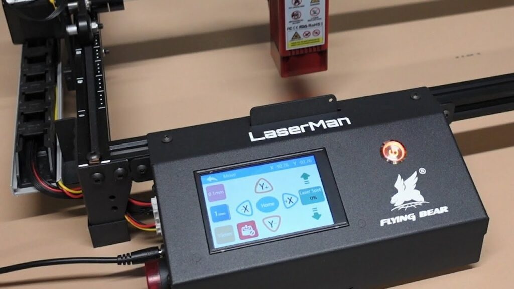 Flying Bear LaserMan : la gravure et découpe laser tout équipée – MagicManu