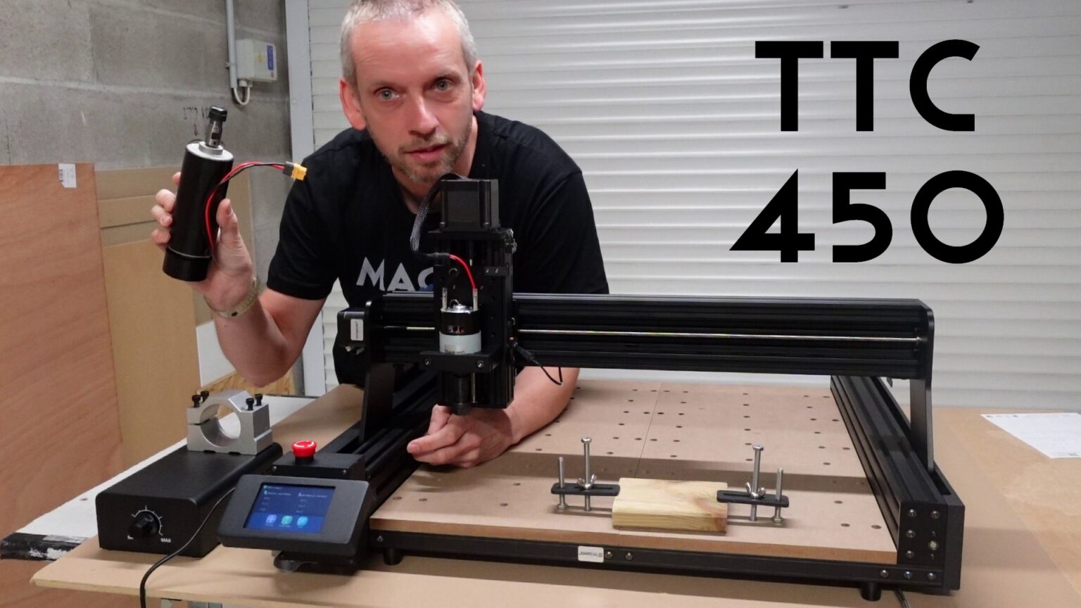 Fraiseuse TwoTrees CNC TTC 450 : Montage et tests – MagicManu